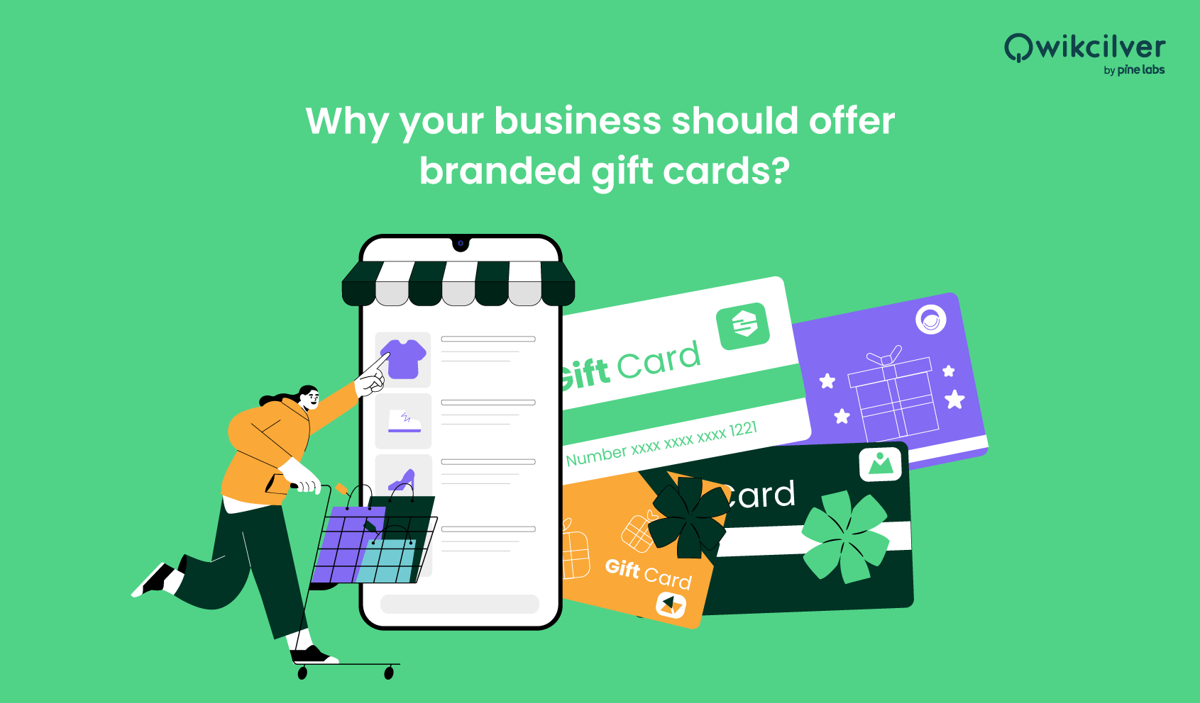 Benefits of Branded Gift Cards For Your Business | Pine Labs
