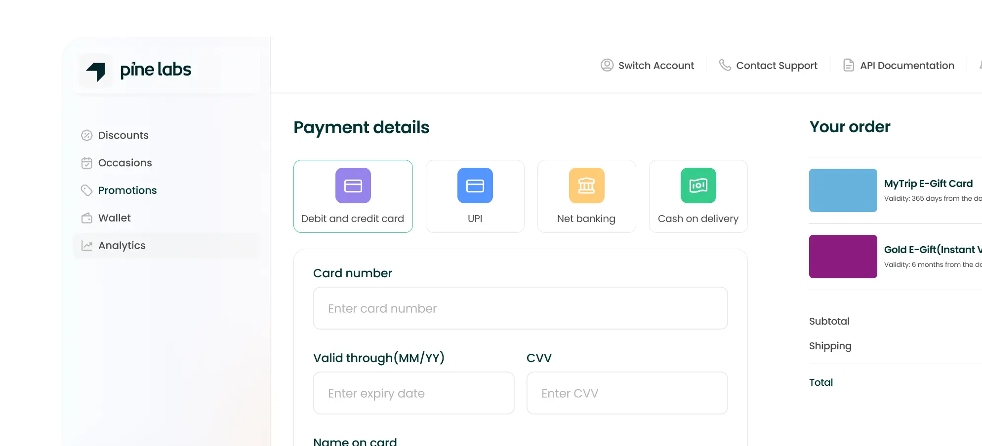 Launch Your Gift Card Marketplace | Gift Card Store | Pine Labs