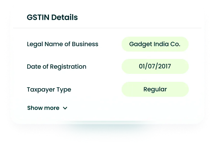 GST Number Search & Verification Tool Online | Pine Labs