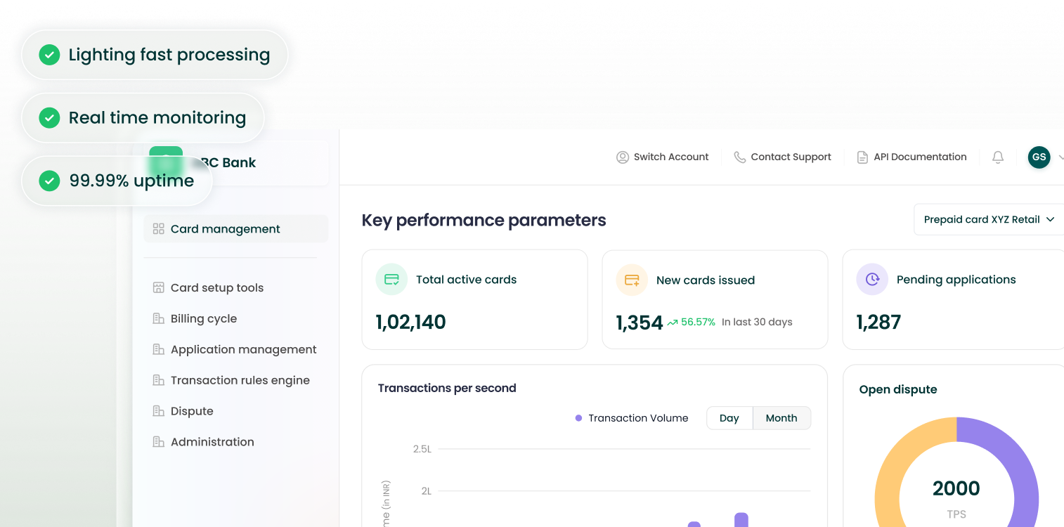 Card Management System For Credit & Debit Cards | Pine Labs