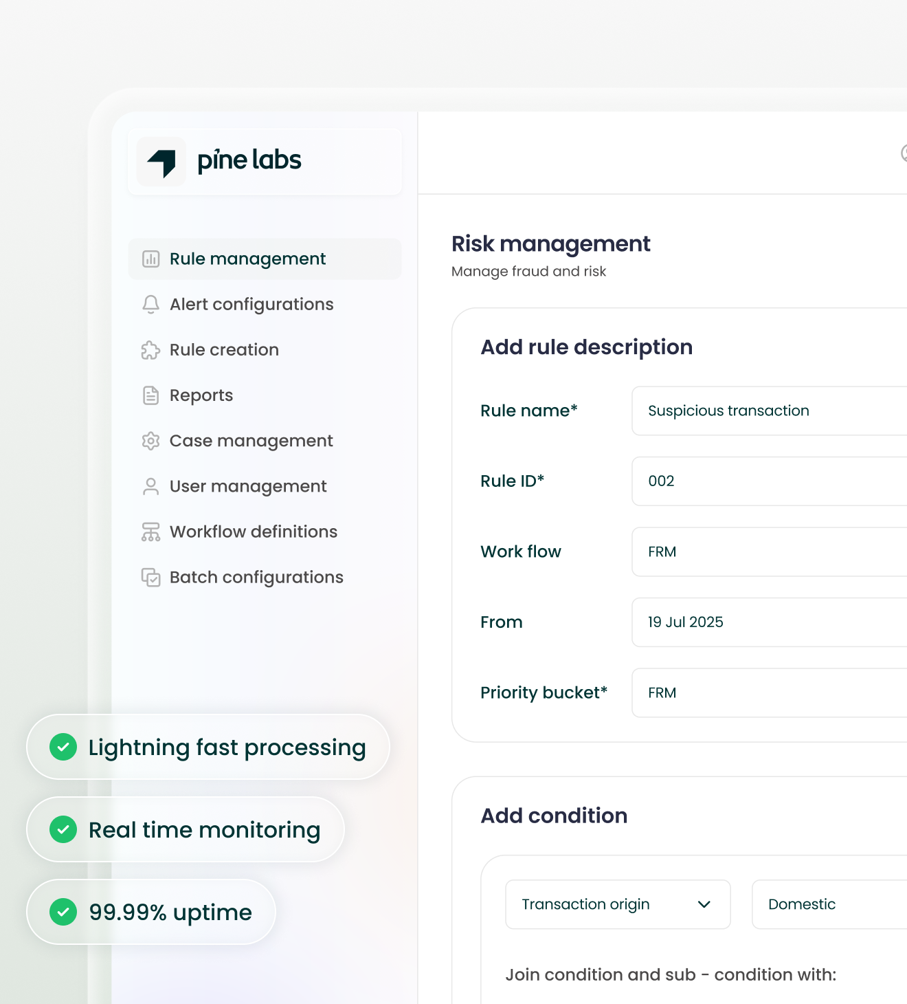 Card Payment Switch: Secure & Scalable | Pine Labs